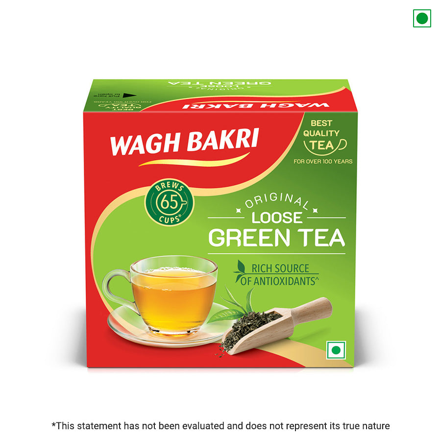 Wagh Bakri Green Tea Leaf | Premium tea